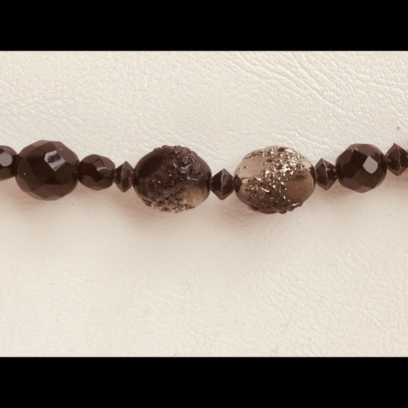 Jewelry | Antique Genuine Jet Bead Necklace Restrung 75 | Poshmark